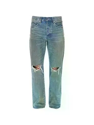 PURPLE BRAND Distressed Faded Jeans - Blue