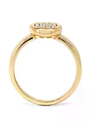 YOJ Loff Heart Crystal-embellished Rings