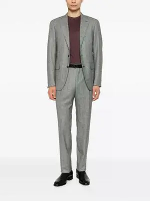 Canali Round-neck Short-sleeve T-shirt