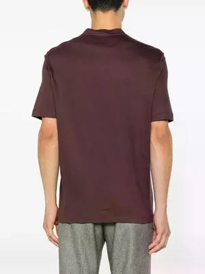 Canali Round-neck Short-sleeve T-shirt
