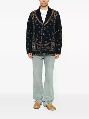 Alanui Paisley-jacquard Cardigan
