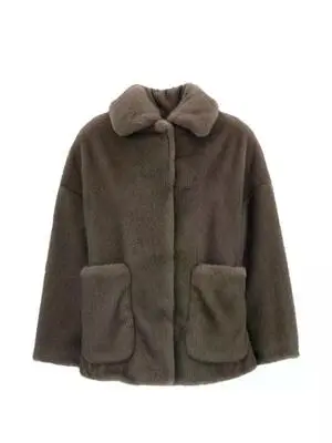 Herno Faux-fur Patch-pocket Jacket