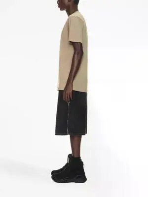 Off-White Logo-embroidered Short-sleeve T-shirt