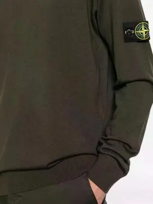Stone Island Logo-patch Roll-neck Sweater