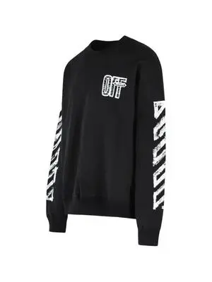 Off-White Motion Arrow Logo-print Sweatshirt