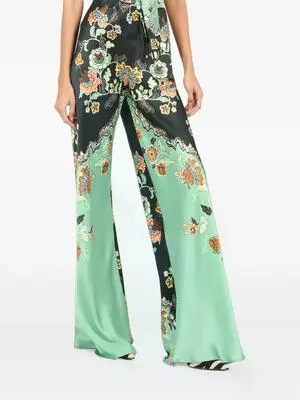 Roberto Cavalli Floral-print Drawstring Trousers