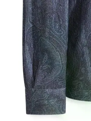Etro Paisley-print Shirt - Blue
