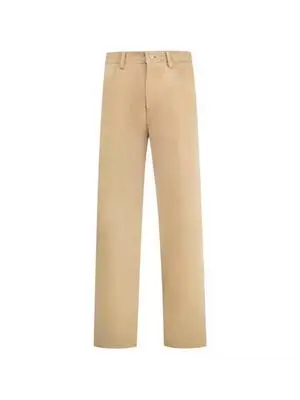 NAHMIAS Suede Trousers - Neutrals