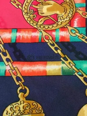Hermès 2010s Petite Main Carré 90 Scarf