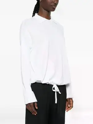 Liviana Conti Long Sleeve Polo Collar Sweater