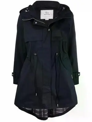Woolrich Havic Zip-front Parka Coat - Blue