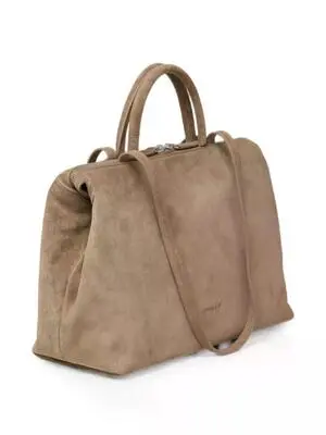 Marsèll 4 Dritta Suede Tote Bag - Neutrals