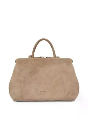 Marsèll 4 Dritta Suede Tote Bag - Neutrals