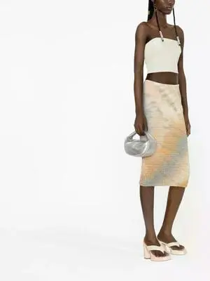 Off-White Tie-dye Pencil Skirt