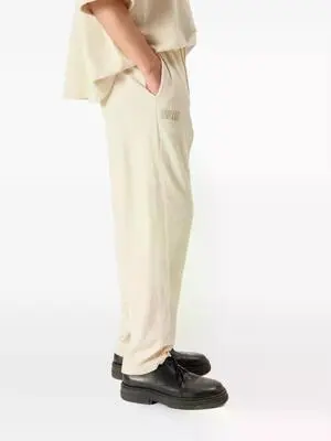 American Vintage Fuxow Embroidered-logo Track Pants