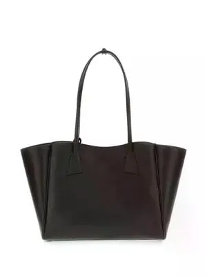 HIDESINS Logo-print Leather Tote Bag - Brown