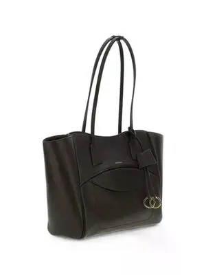 HIDESINS Logo-print Leather Tote Bag - Brown