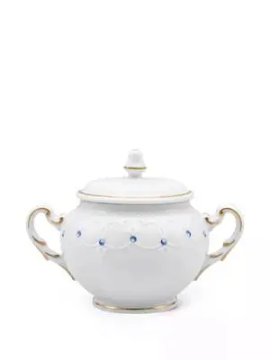 GINORI 1735 Museo Le Perle Sugar Bowl - White