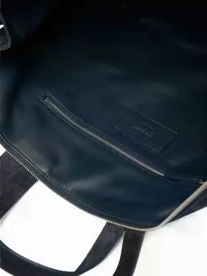 Marsèll Borso Suede Zip-top Tote Bag - Blue