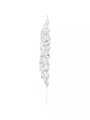 Magda Butrym Crystal-embellished Choker Necklace - Silver
