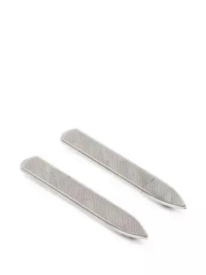 Tateossian Engraved-logo Blades