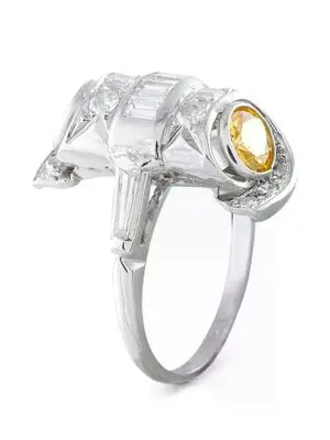 LB EXCLUSIVE Sapphire And Diamond Ring