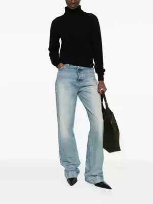 BASERANGE Roll-neck Ribbed-trim Sweater