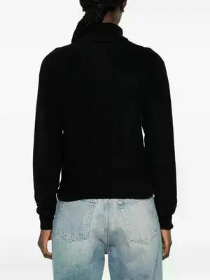BASERANGE Roll-neck Ribbed-trim Sweater