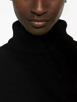 BASERANGE Roll-neck Ribbed-trim Sweater