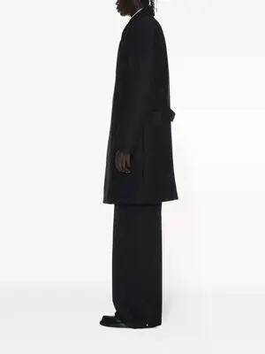 Off-White Crossed Single-breasted Coat