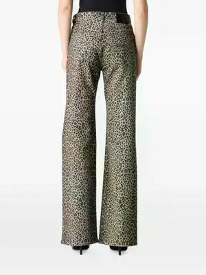 R13 Jane Jean Cheetah-print Jeans - Neutrals