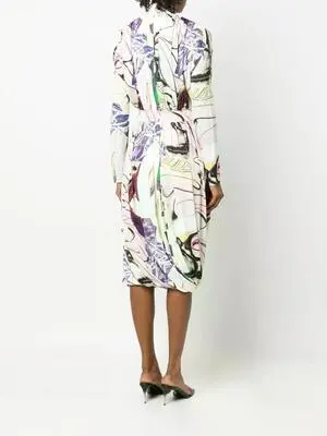 Stella McCartney All-over Graphic-print Dress