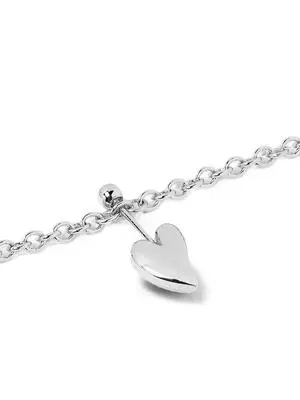 YOJ Heart-pendant Cable-link Necklace