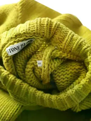Stone Island Chunky-knit Crew-neck Sweater