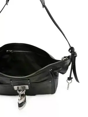 Chloé Paddington Leather Shoulder Bag - Black