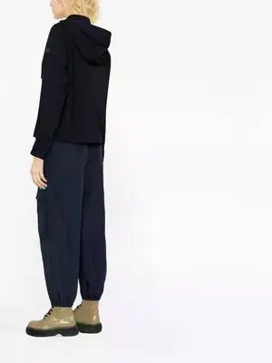 Woolrich Hooded Wool Short Parka