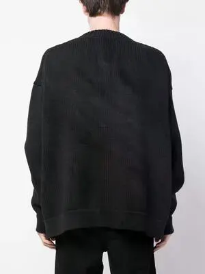 Off-White Zip-compartment Crew-neck Sweatshirt