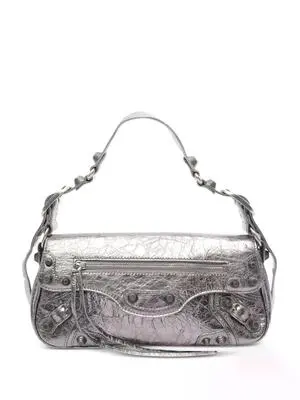 Balenciaga 2010s S Le Cagoule Shoulder Bag - Silver