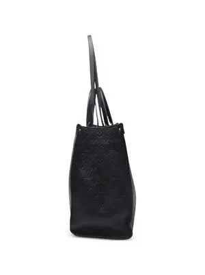 LOUIS VUITTON Giant Onthego Gm Leather Tote Bag