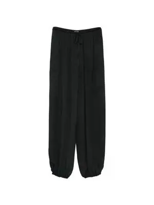 FORTE_FORTE Drawstring-waist Elasticated-cuff Trousers
