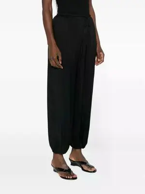 FORTE_FORTE Drawstring-waist Elasticated-cuff Trousers
