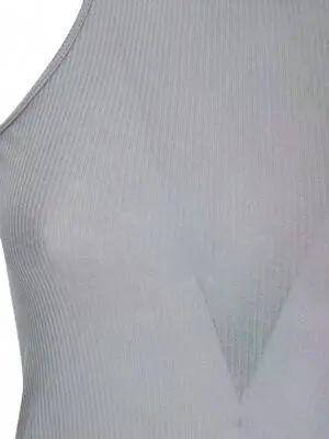 Rick Owens Basic Ribbed-knit Tank Top