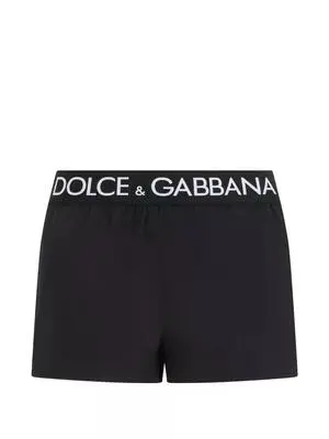 Dolce & Gabbana Logo-waistband Boxers - Black