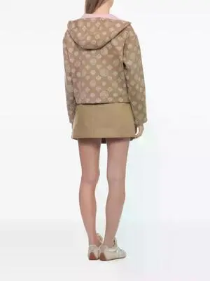 Casablanca Monogram-pattern Wool Hoodie