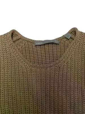 Vince Waffle-stitch Sleeveless Top