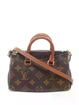 LOUIS VUITTON Nano Pallas Two-way Handbag