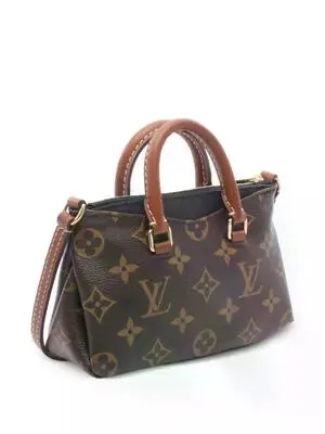 LOUIS VUITTON Nano Pallas Two-way Handbag
