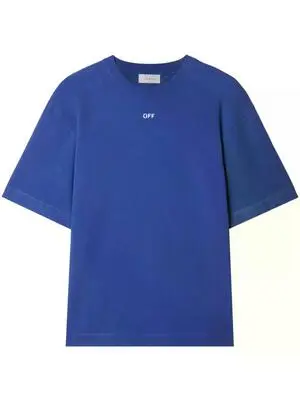 Off-White Off-stamp Short-sleeve T-shirt - Blue