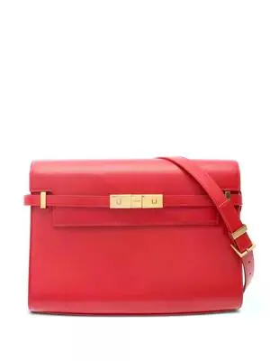 Saint Laurent 2010s Manhattan Shoulder Bag - Red