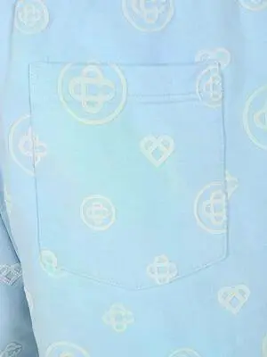 Casablanca Monogram-embroidered Shorts